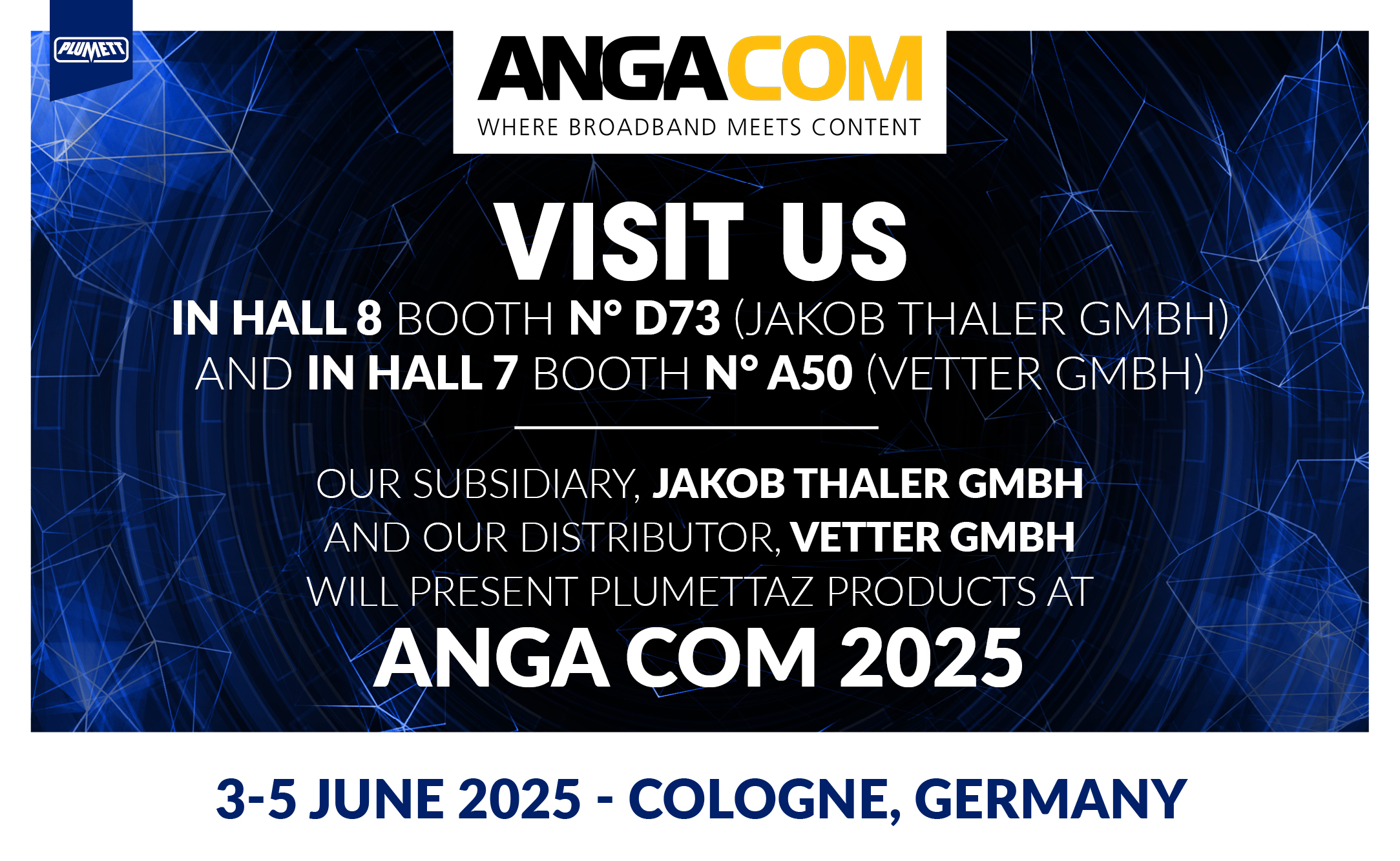 ANGA COM 2025 from 3rd to...